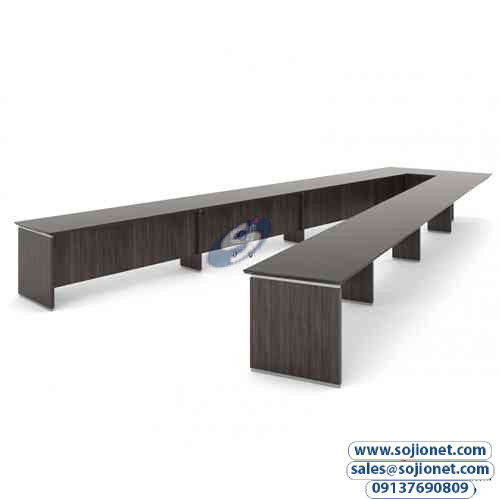 V Shaped Conference Table Desk in Lagos | SOJIONET