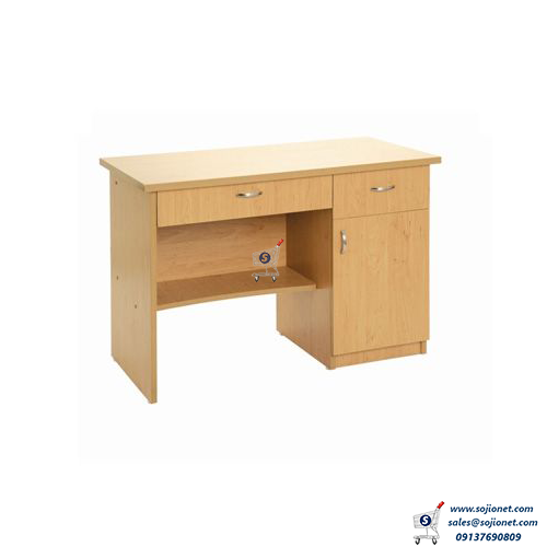Beech Colour Computer Table Desk in Lagos Nigeria | Buy Online - SOJIONET