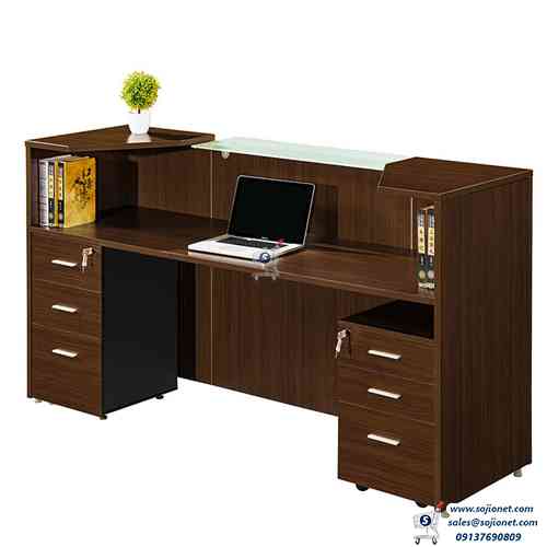 Glass Top Reception Table Counter in Lagos Nigeria | Furniture | SOJIONET