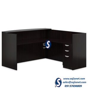Versatile School Reception Counter Table with Lockable Drawers