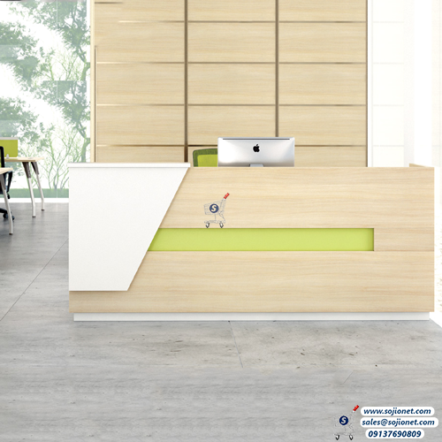 Light Wood Modern Reception Table in Lagos Nigeria » Furniture | SOJIONET