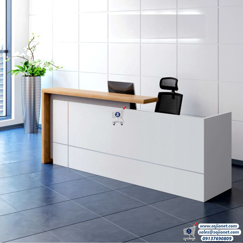 White Modern Branded Reception Table in Lagos Nigeria » Furniture ...